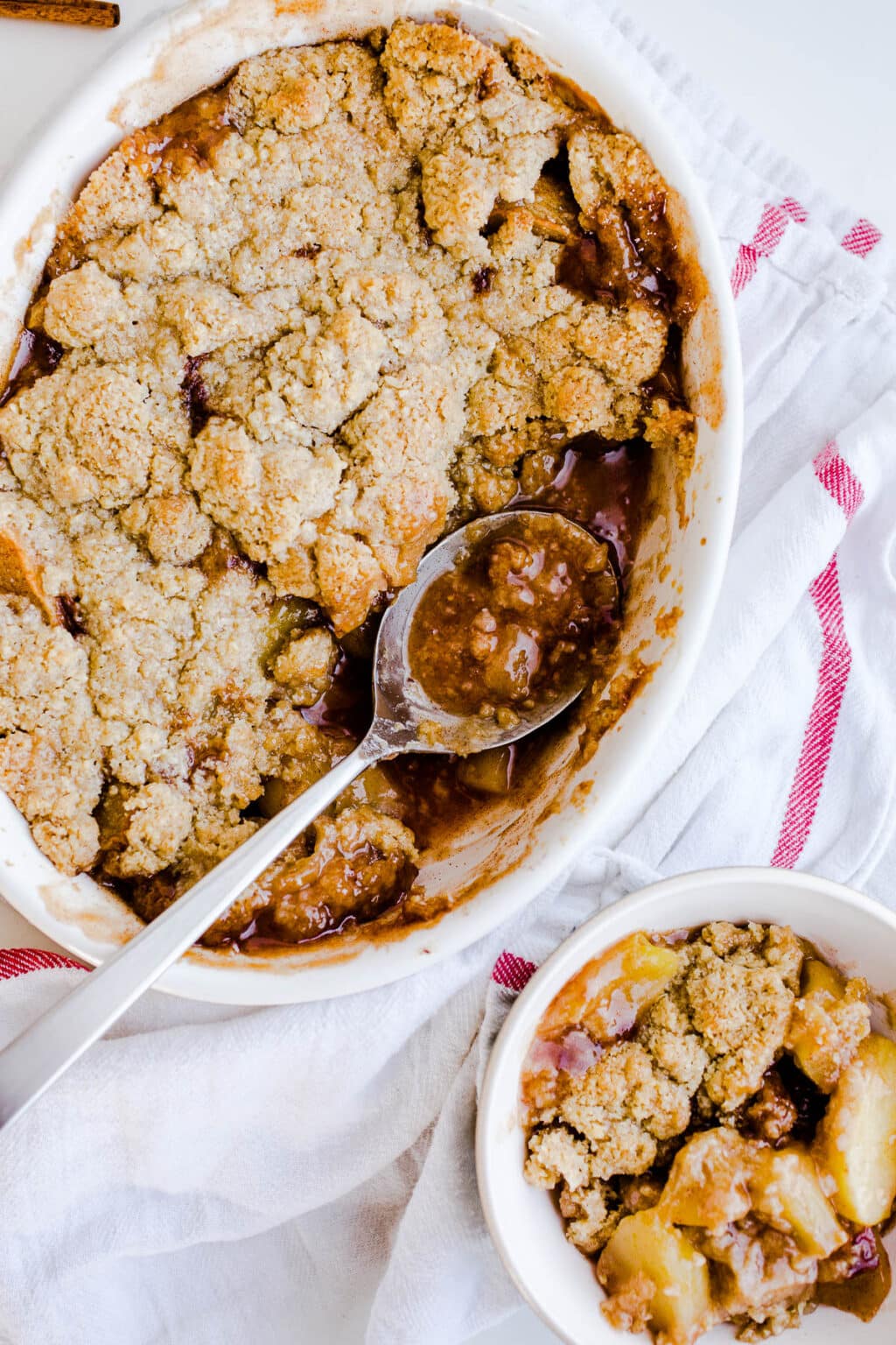 Easy Gluten Free Apple Crumble – Salted Plains