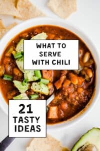 What to Serve with Chili - 21 Tasty Ideas – Salted Plains