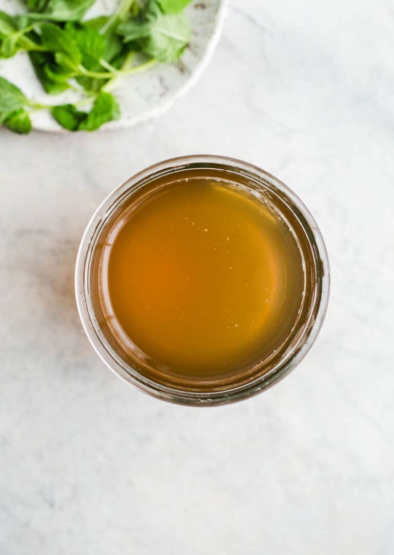 Mint Simple Syrup – Salted Plains