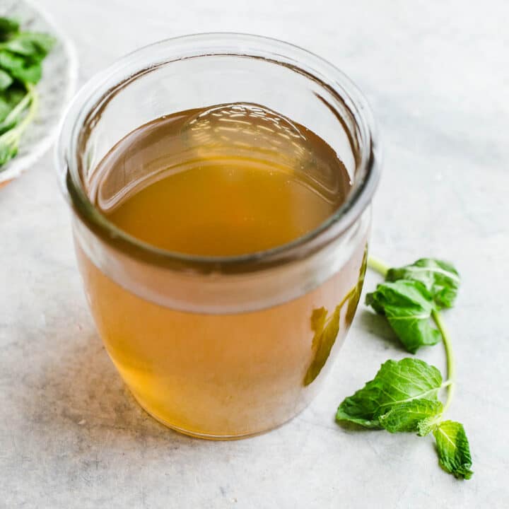 Mint Simple Syrup – Salted Plains
