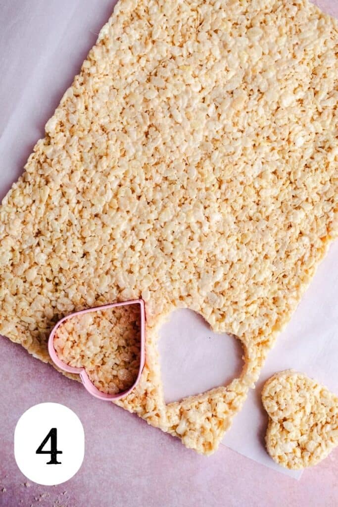 Heart Shaped Rice Krispies Valentine Treats – Salted Plains