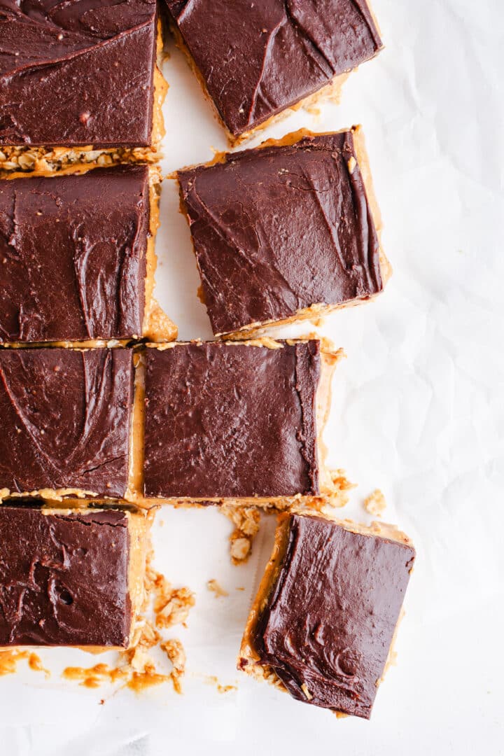 No Bake Lunch Lady Peanut Butter Bars – Salted Plains
