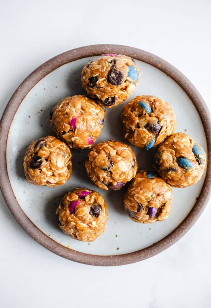No Bake Monster Cookie Energy Balls – Salted Plains