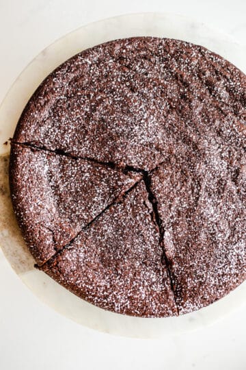 Vegan Flourless Chocolate Cake – Salted Plains